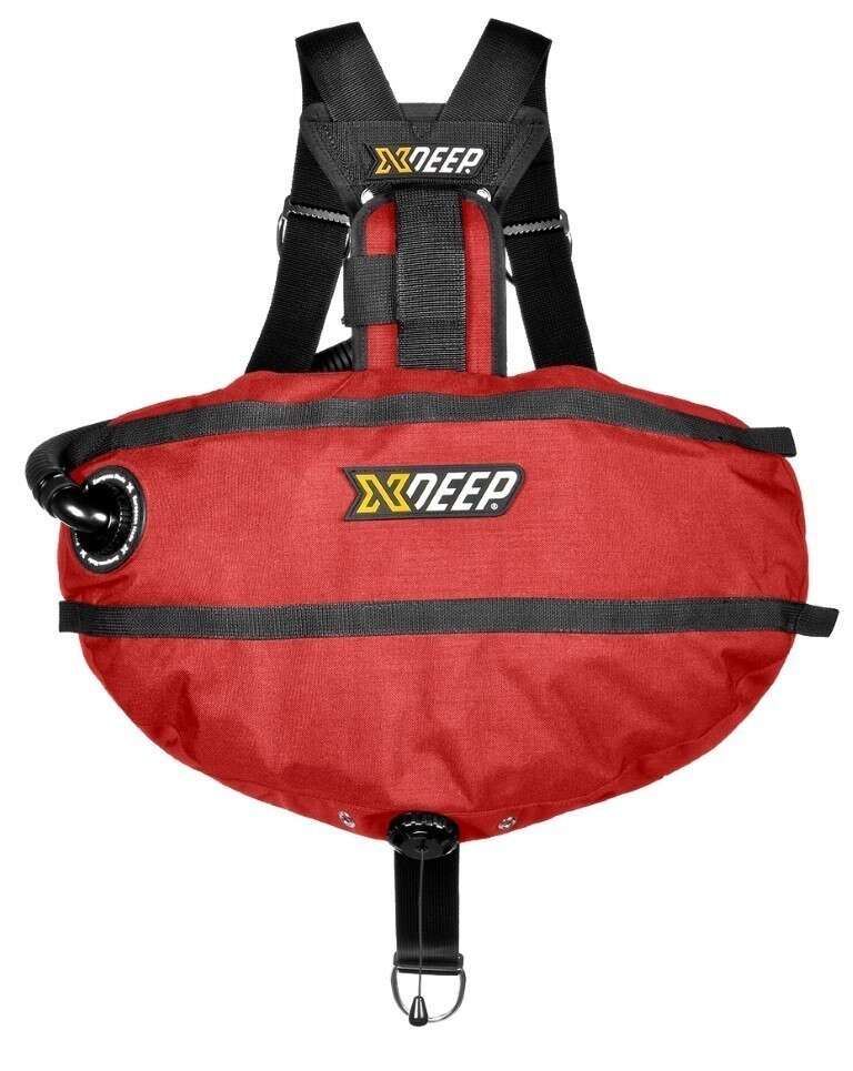 xDEEP STEALTH 2.0 CLASSIC Full Set - Sidemount Komplettset rot, 516,06
