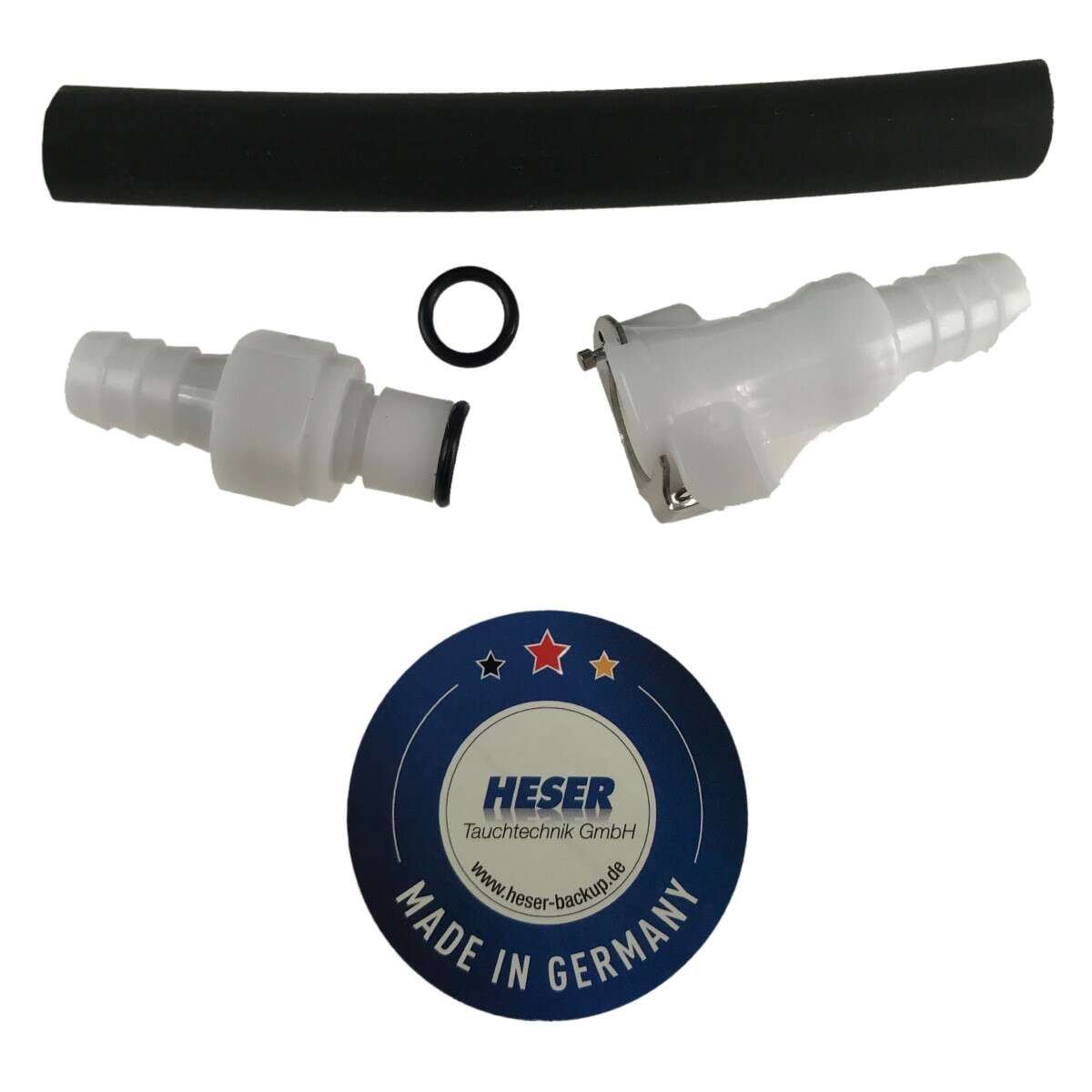 Heser Quick-Disconnect für Pee Valve, DiveP & She-P, Urinalsystem Sch ...