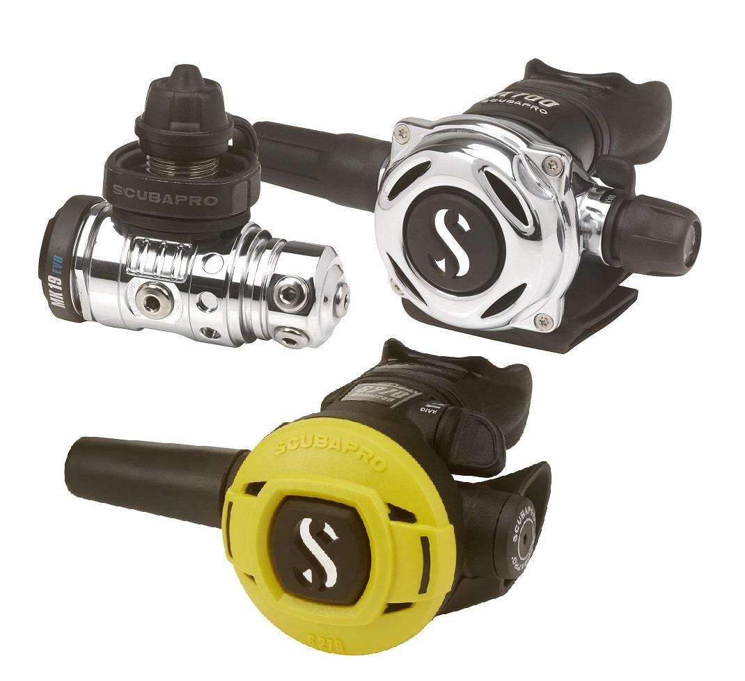 Scubapro Atemregler Set MK19 EVO A700 mit S270 Octopus, 872,00